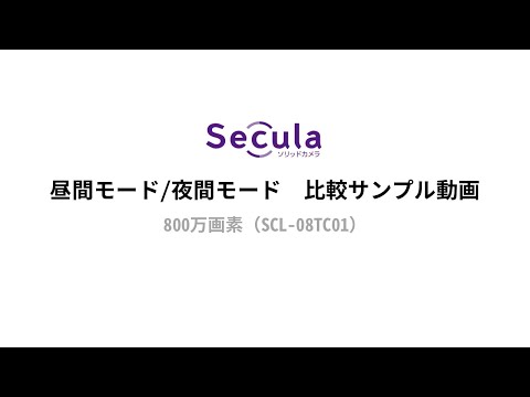Seculaサンプル動画(800万画素)