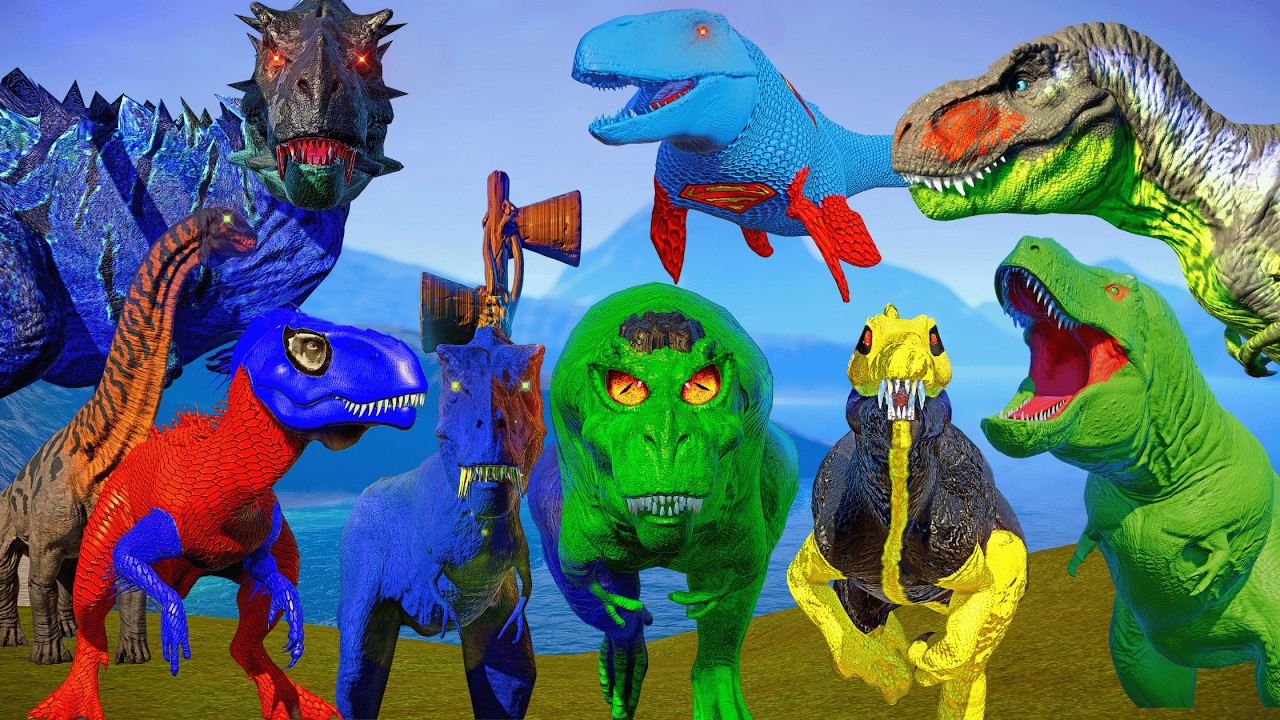 THE BEST ALL 50 DINOSAURS - JURASSIC WORLD EVOLUTION: Ultimate Dinosaur Showcase!