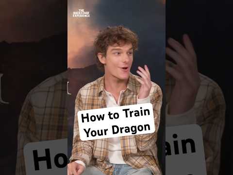 Mason Thames’ reaction to finding out he was cast in How to Train Your Dragon! #movie #interview