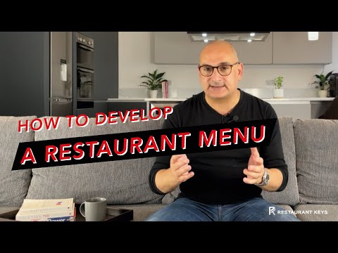 How To Develop A Restaurant Menu