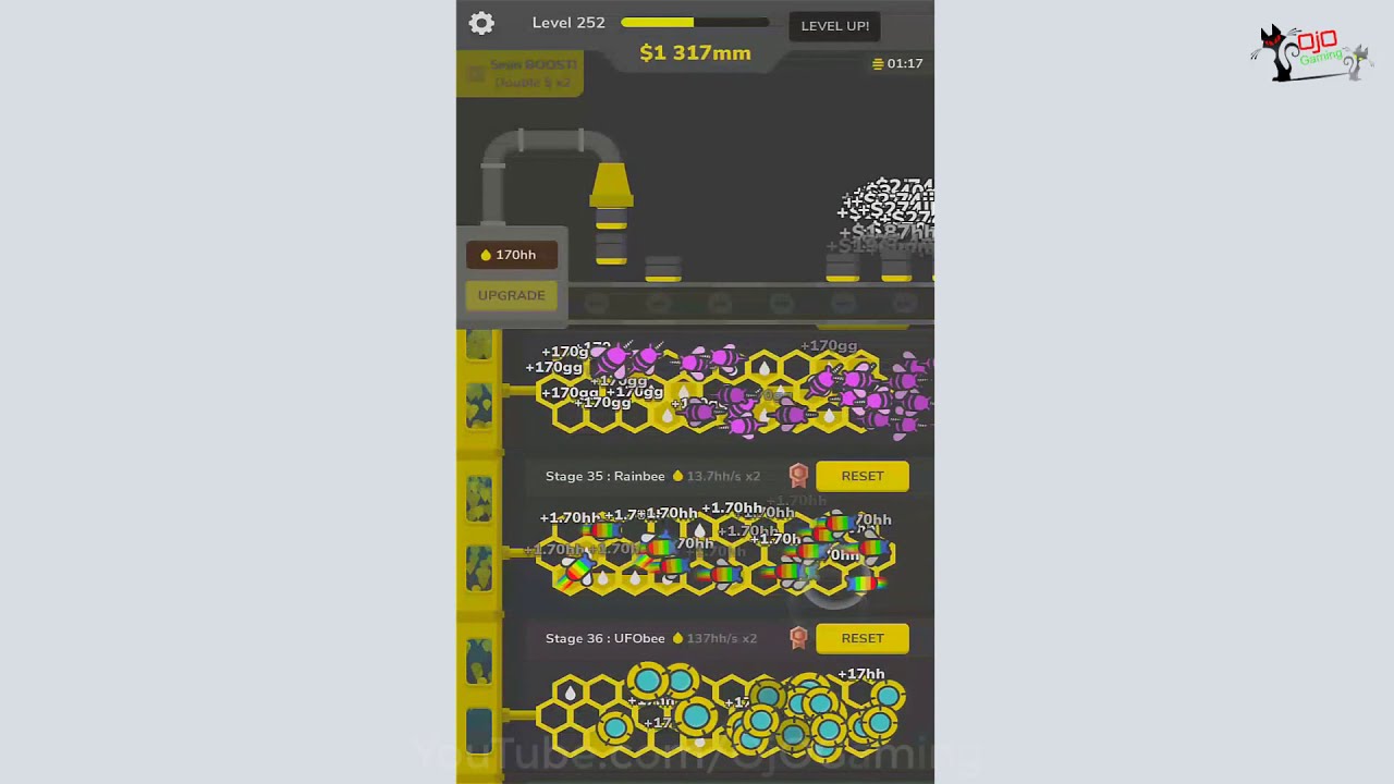Bee factory #LEVEL_251, #LEVEL_252 (iOS, Android) GamePlay