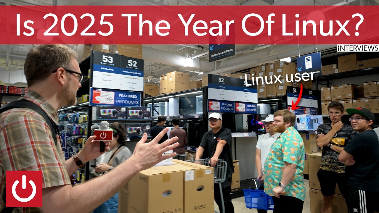 I Tried To Find Linux Users At Micro Center