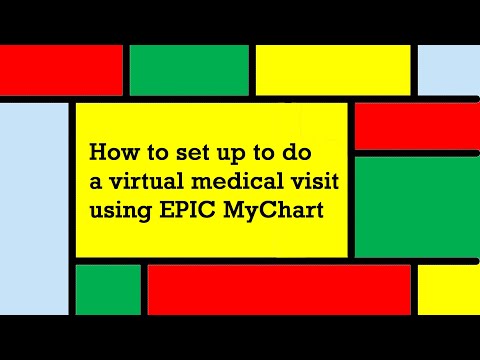 How to do a medical virtual visit using EPIC MyChart