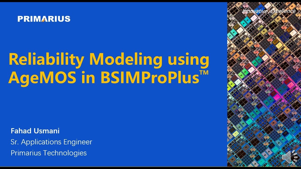 Reliability Modeling using AgeMOS in BSIMProPlusTM