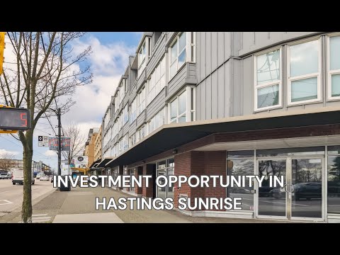 INVESTMENT OPPORTUNITY IN HASTINGS SUNRISE