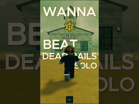 NEVER DO IT IN DEAD RAILS (Roblox) - 5 tips to survive!