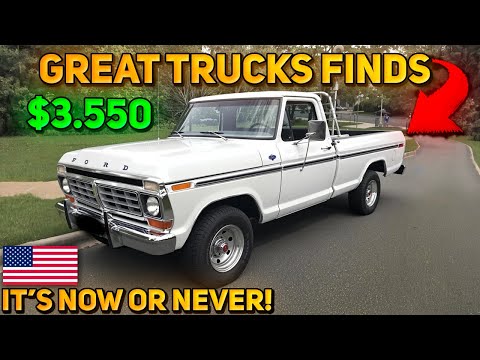 20 Magnificent Classic Trucks Available on Facebook Marketplace! Unique Cheap Trucks!