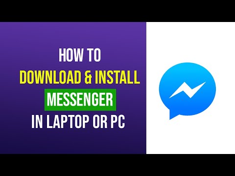 How To Download Messenger In Laptop | Facebook Messenger For Windows 10