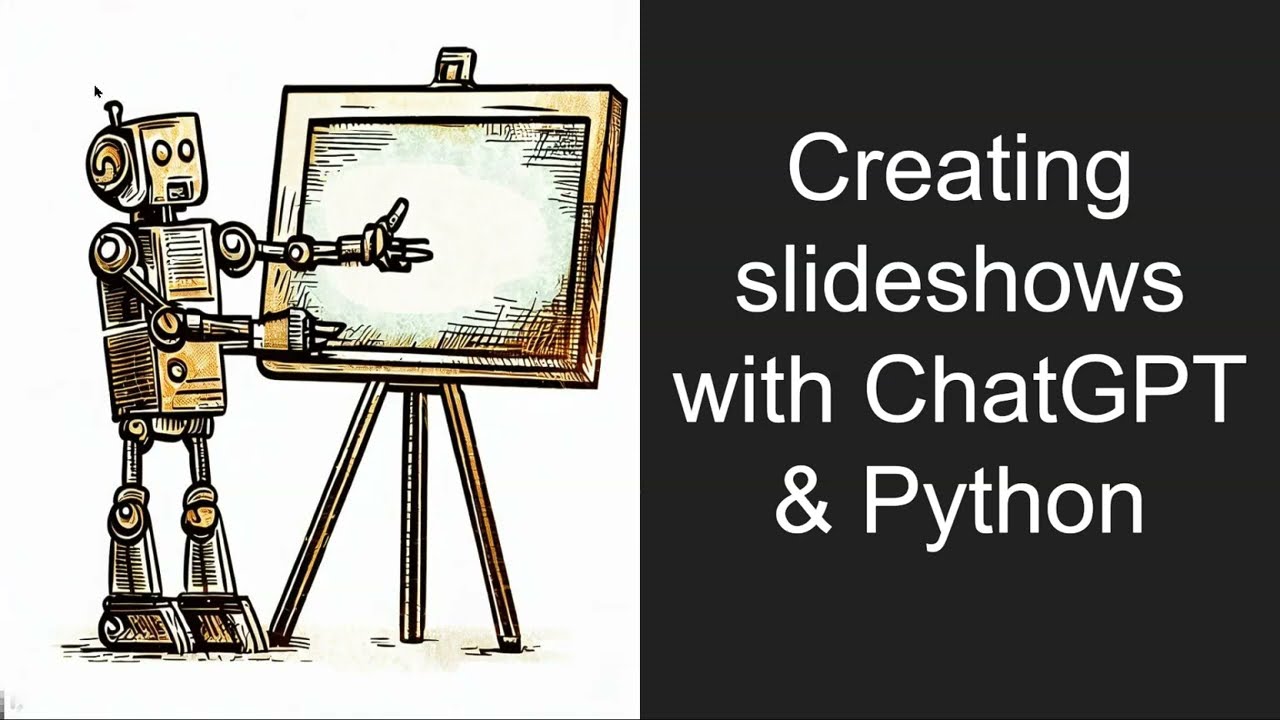 Automatically creating Powerpoints using ChatGPT & Python