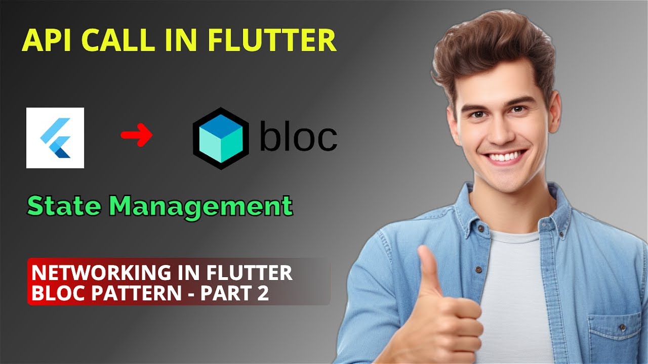 Flutter - Integrate API Calling using Dio Client [Bloc Pattern Part2] | Flutter State Management