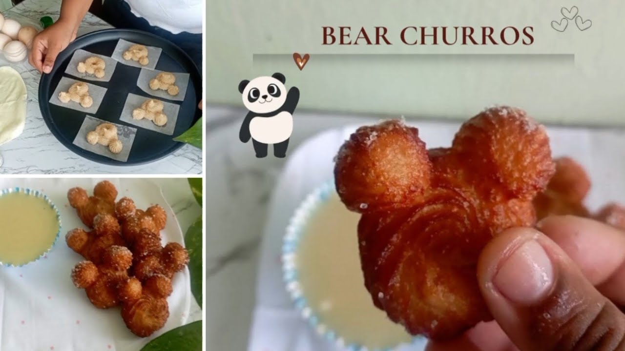 Homemade Bear Churros#snacks