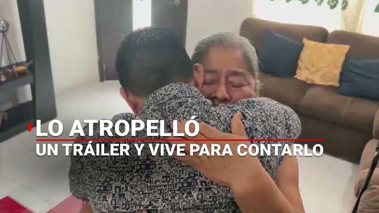 ¡MILAGRO! | Belisario sobrevivió a un impresionante choque de trailer; cuenta su historia