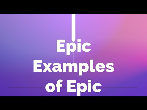 What is an epic? Examples of Epic | Learn English Literature & Grammar with Rizwana