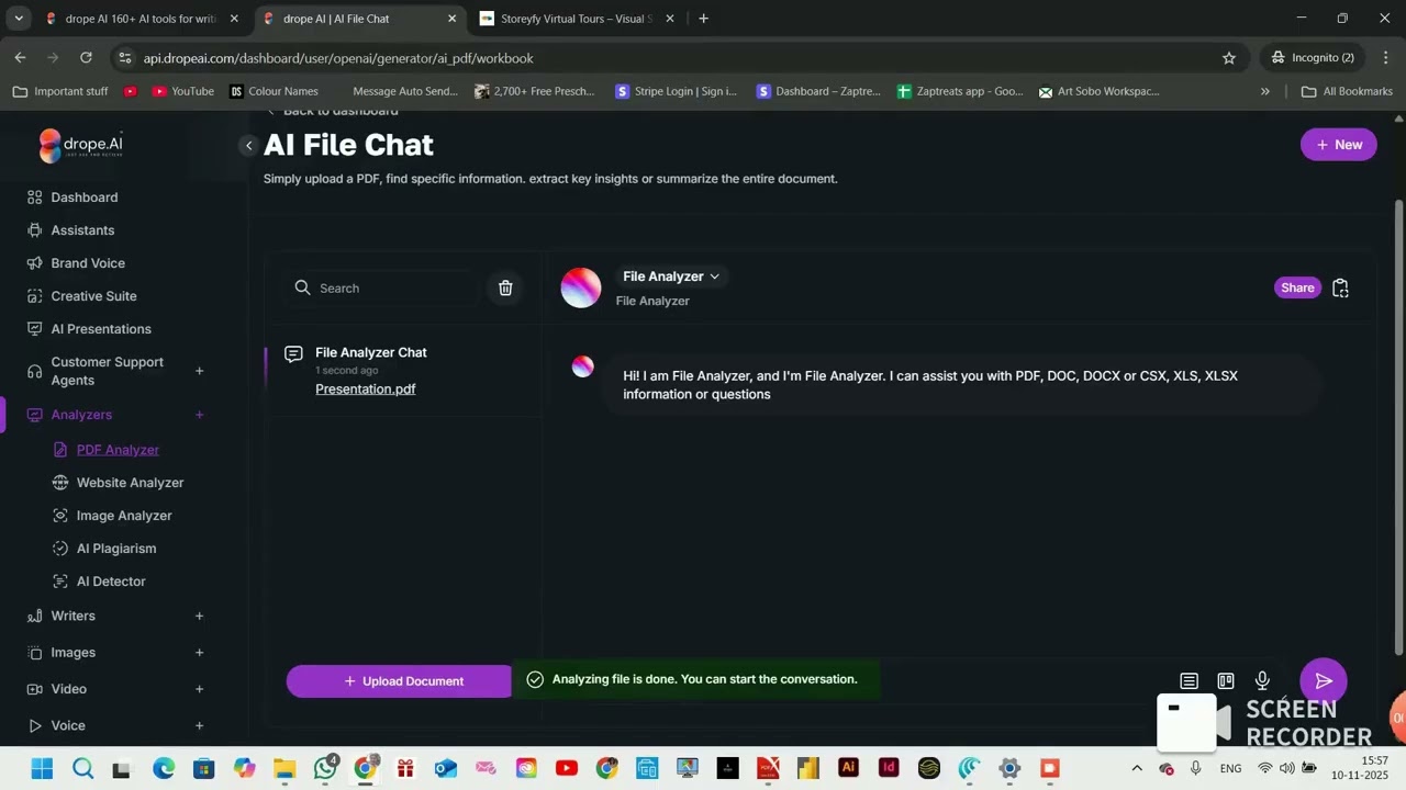 Tutorial 10: PDF Analyzer by drope AI