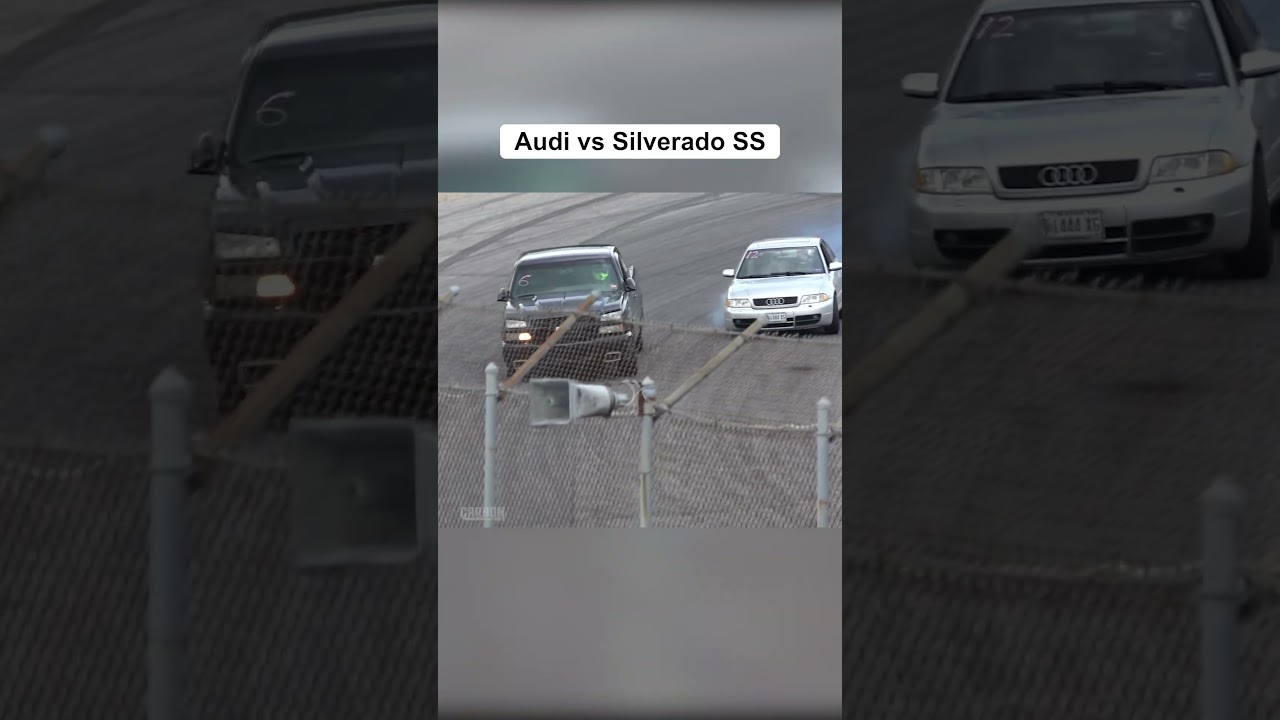 Audi vs Silverado SS in the Spectator Drag Finals
