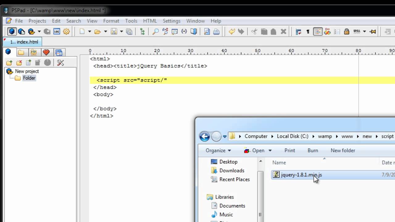 jQuery Basics: Replace Text/String Inside HTML Document
