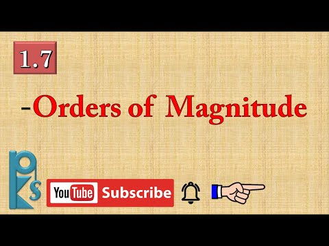 Orders of magnitude