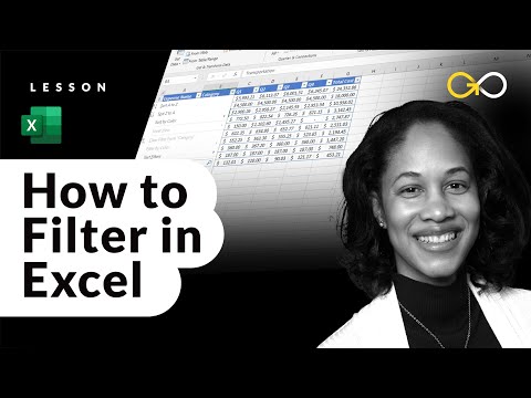 How to Filter in Excel