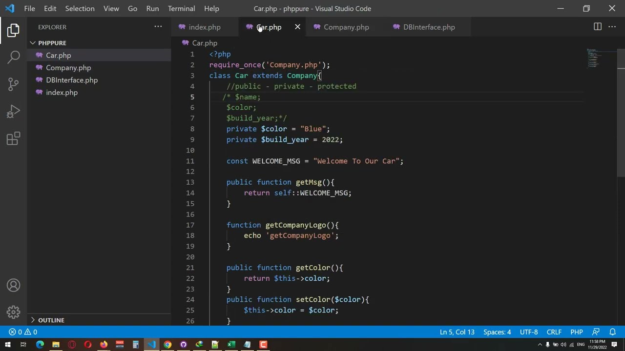 55- PHP Object Interfaces