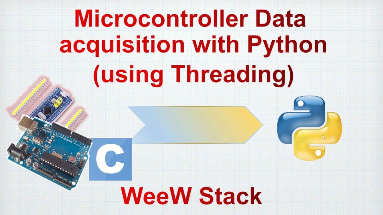 001- Using Python to read Serial data from Arduino / STM32 using threading and curses libraries