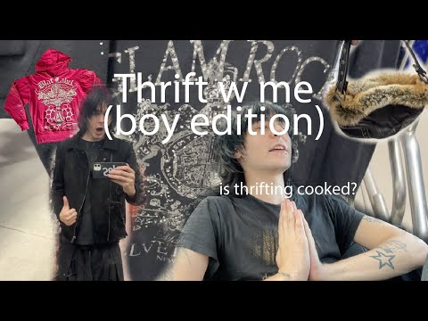THRIFT W ME (BOY) 4 FALL - emo, grunge, rick owens (lol)