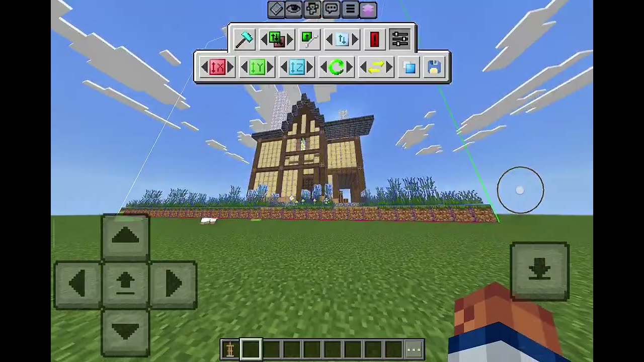 How to use Holoprint in Minecraft Bedrock 1.21.131 on Mobile 