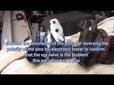 2006 mercury mountaineer 4.0V6 awd P0401 egr valve diagnose and replacement