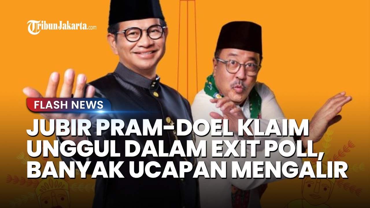 JUBIR KLAIM Pramono-Rano Unggul dalam Exit Poll, Ucapan Selamat ... JUBIR KLAIM Pramono-Rano Unggul dalam Exit Poll, Ucapan Selamat ...