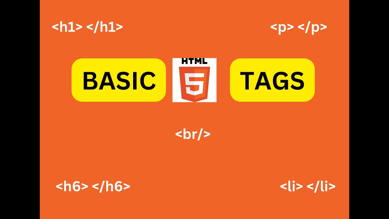 HTML Tutorial for Beginners 02 : Basic HTML tags