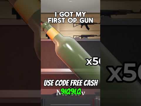 I got a crazy gun! | Blockspin Roblox #robloxhoodgames #blockspin #blockspinroblox