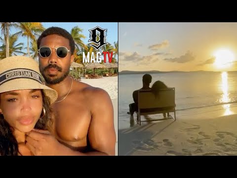 Michael B. Jordan & "GF" Lori Harvey's Romantic Beach Baecation! 🏖