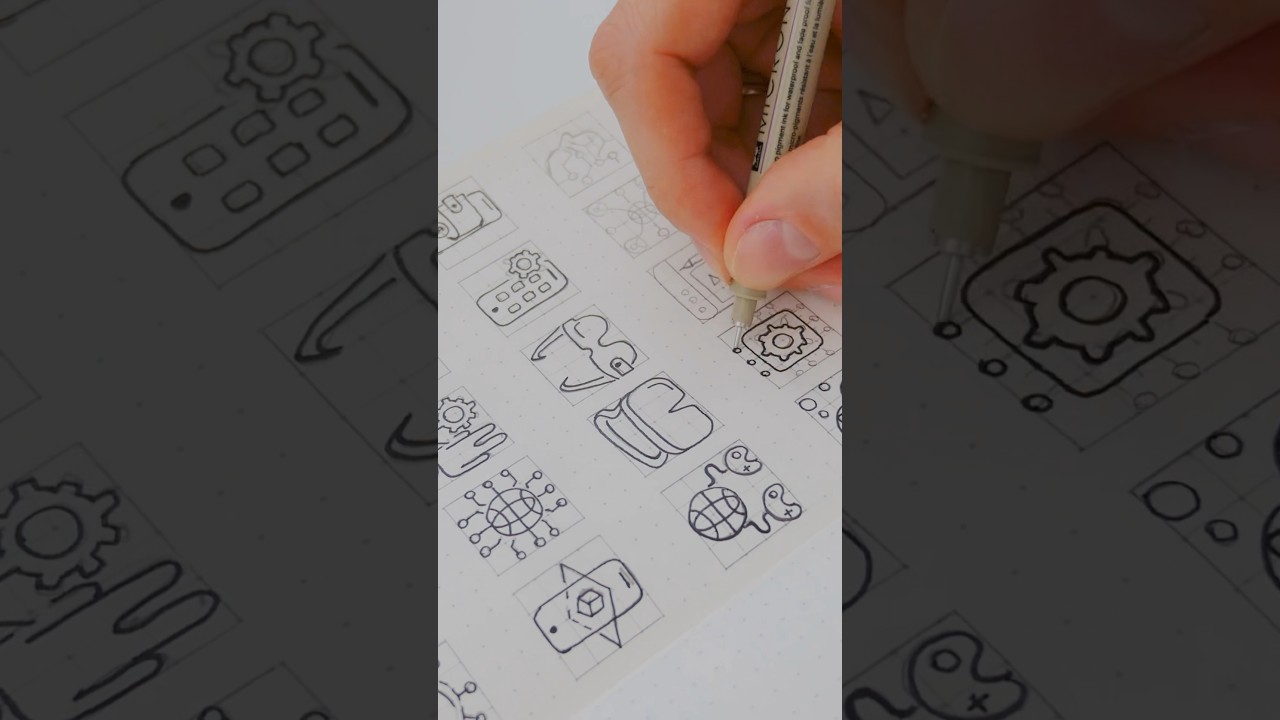 How to Design Icons in Illustrator | Metaverse Icons Design Process