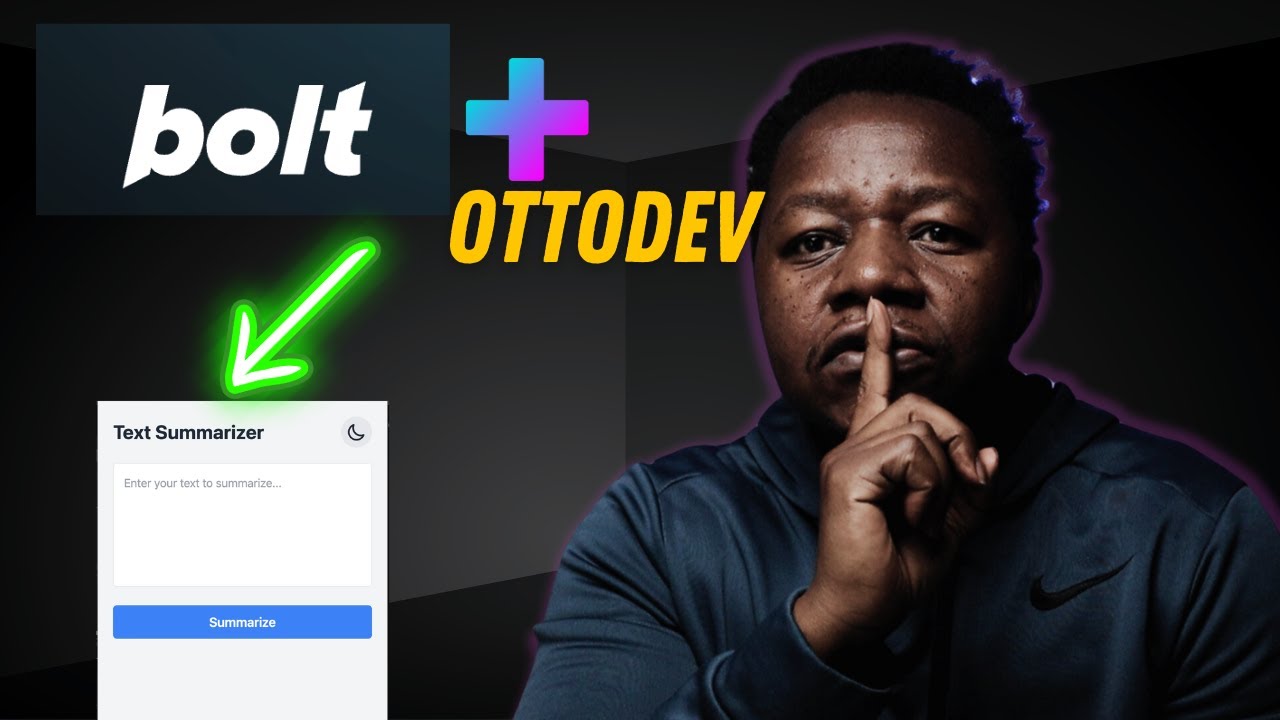 Bolt.new & OttoDev + Ollama - Build an AI Tool