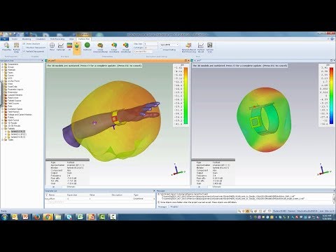CST SIMULIA Smartwatch Demo