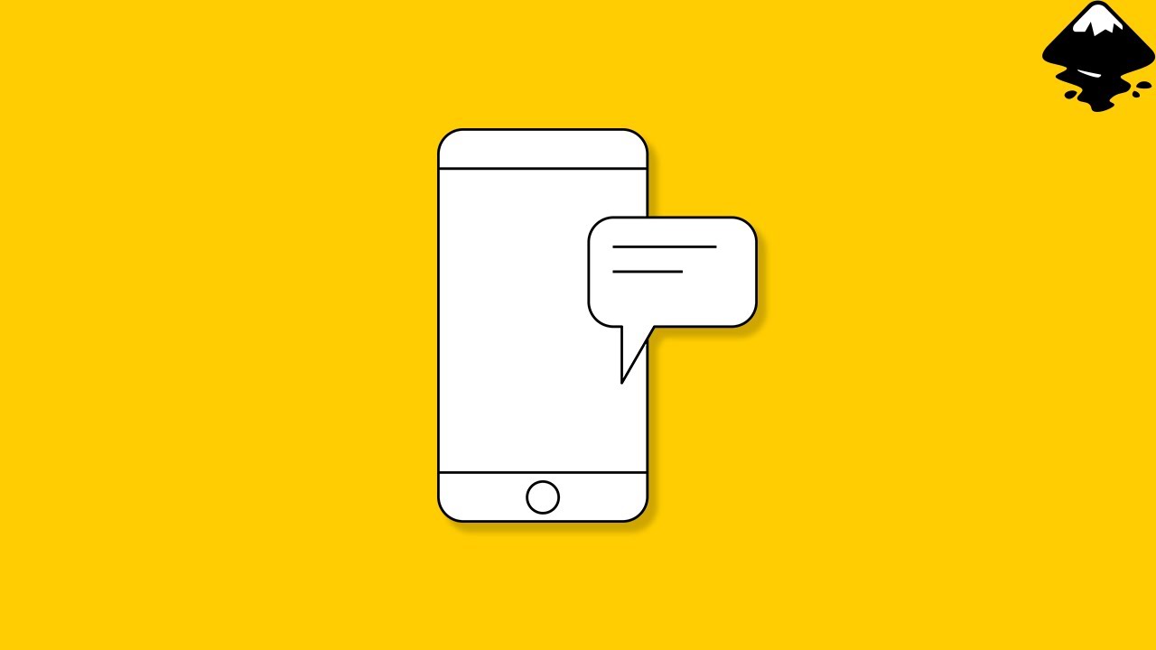 Create a Smartphone Message Icon in Inkscape