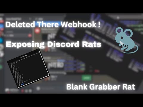 Exposing Discord Rat | Vanish Tool Rat? | Blank Grabber User