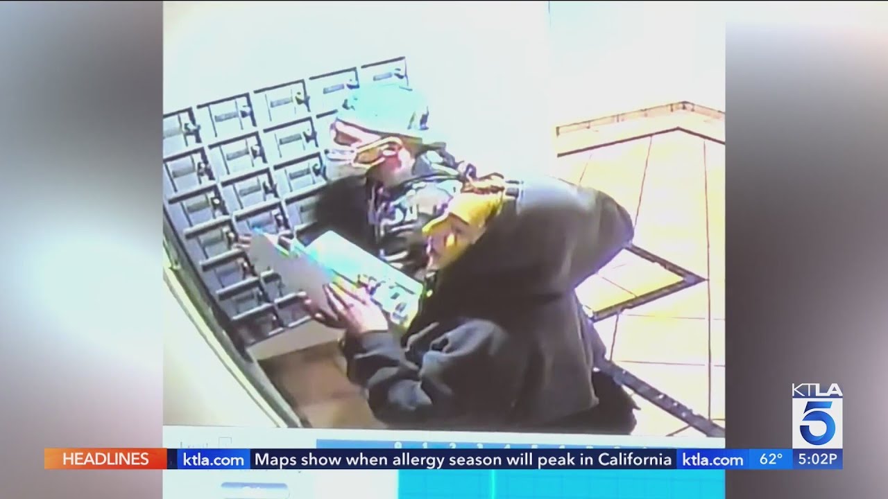 Mailbox thieves strike multiple times in West Hollywood