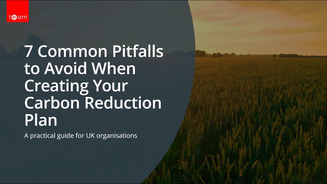 7 Common Carbon Reduction Plan Pitfalls and How to Avoid Them