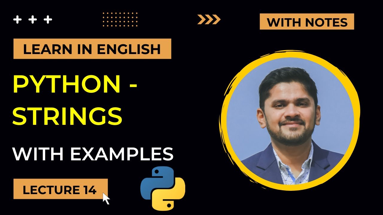 14. Python Strings Tutorial | Python Tutorial for Beginners | Amit Thinks