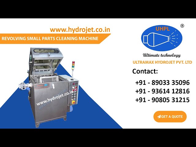 Industrial Component cleaning Machine - Multistage Component Cleaning ...