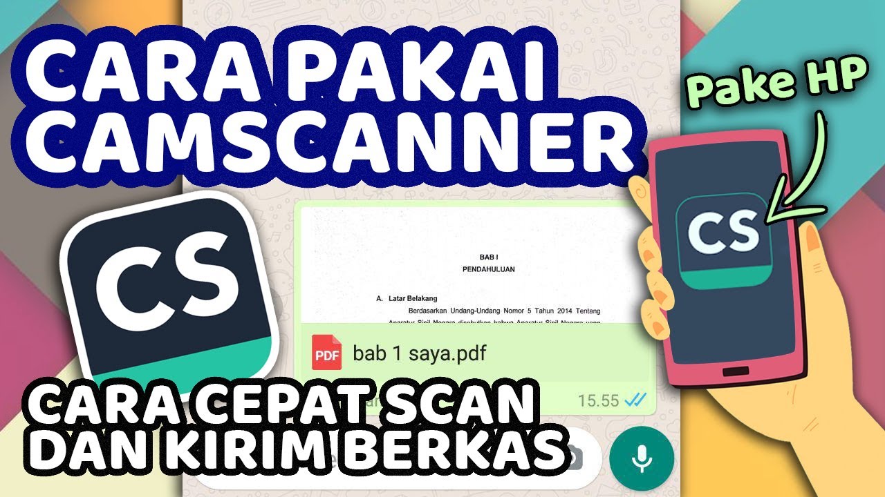 How to Use the CamScanner App | Scan and Send PDF Files