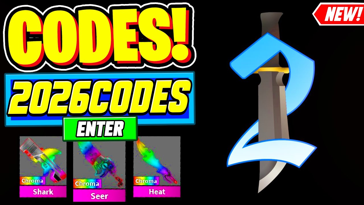 ⚠️New⚠️ ALL WORKING CODES For Murder Mystery 2 2026 - Roblox Murder Mystery 2 Codes 2026