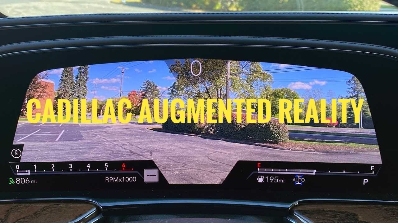 Cadillac Escalade Augmented Reality and Heads Up Display