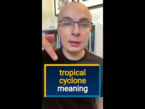 TROPICAL CYCLONE meaning | What does "TROPICAL CYCLONE" mean? Definition in Merlin Dict #shorts