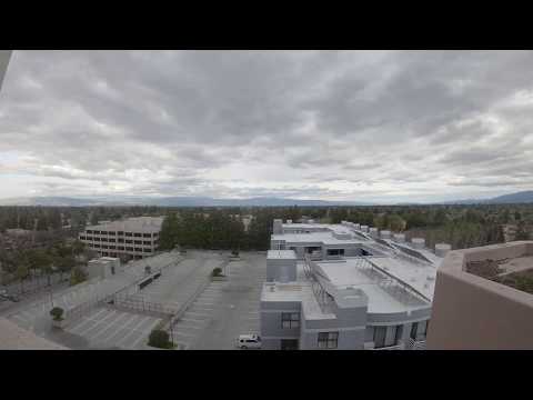 GoPro Hero 8 TimeLapse view over Cupertino and San Jose