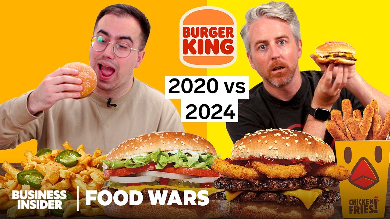 US vs UK Burger King 2020 vs 2024 | Food Wars | Insider Food