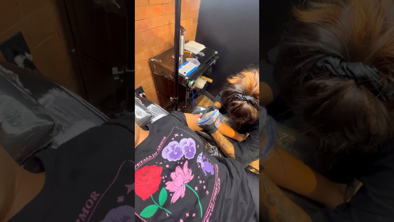 I GOT 6 TATTOOS!!😱 #viral #shorts #tattoo #youtubeshorts