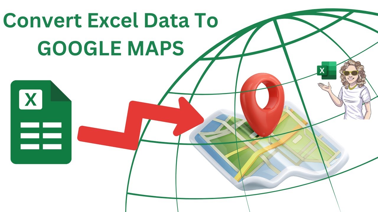 How To Import Excel Data Into Google Maps. Create Your Own Map!