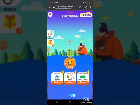 how to get a lot of money in tiny fishing cool math games