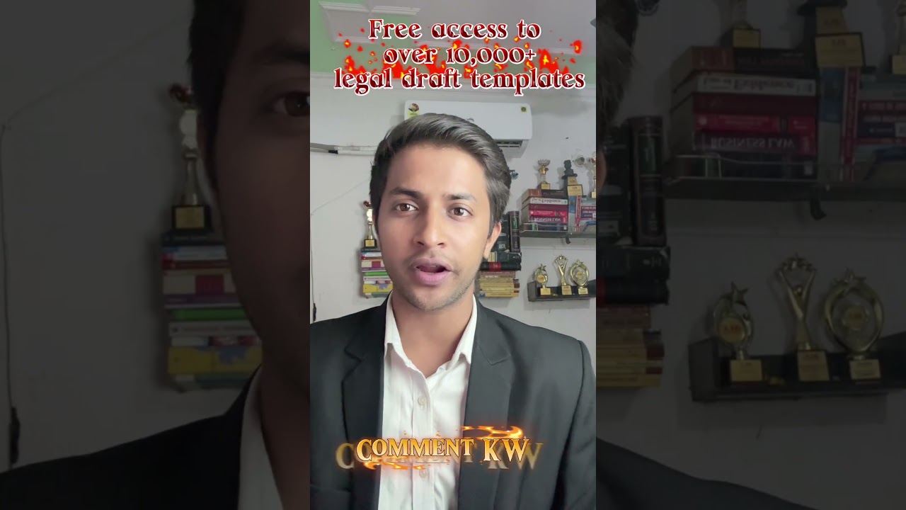 Comment ‘KW’ to get 10,000+ FREE Legal Drafts in PDF + Word format!